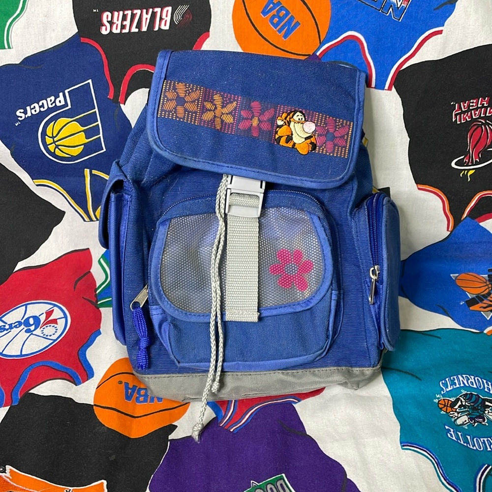 Vintage Disney Winnie The Pooh Tiger Half Pint Backpa… - Gem